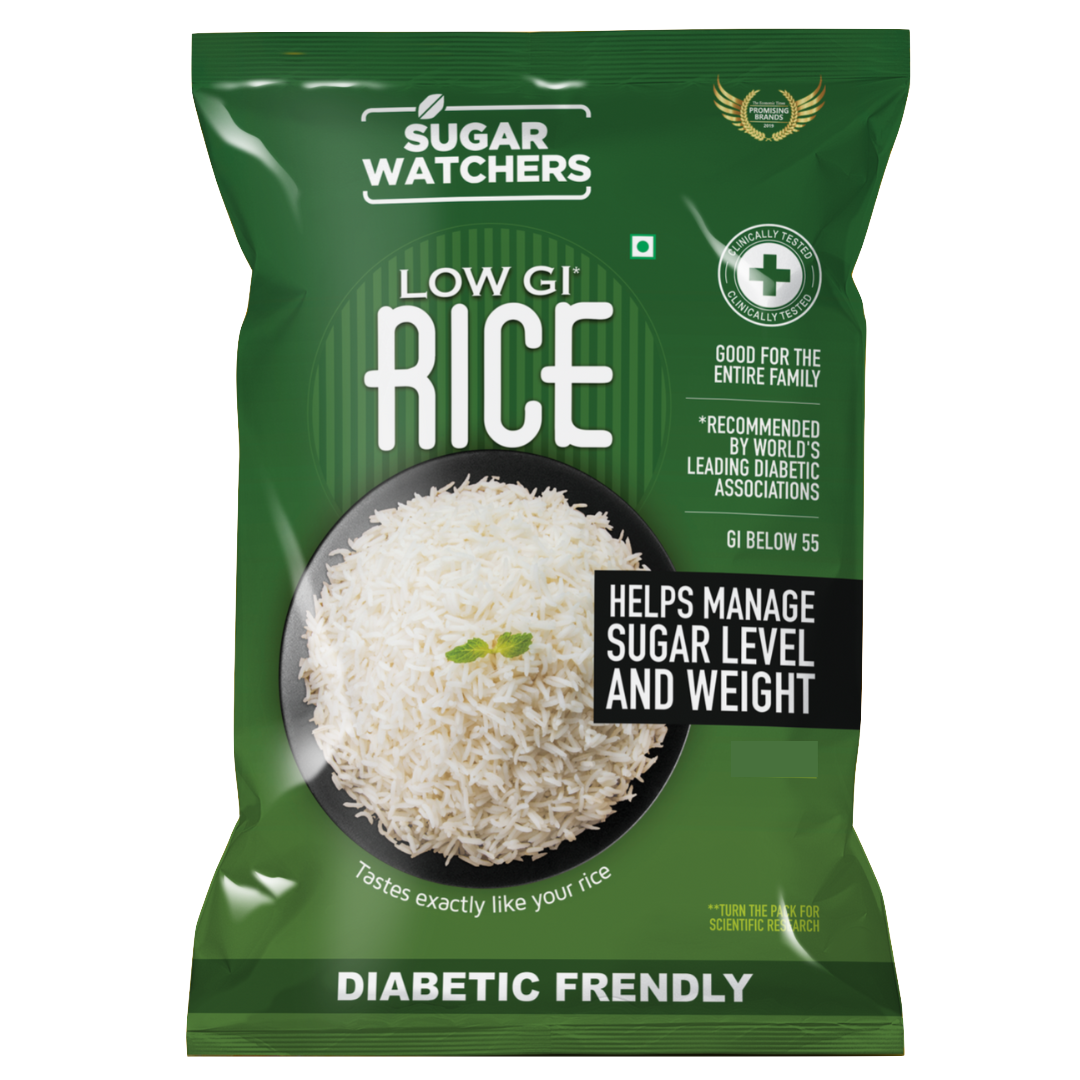 Low-GI Rice, Diabetic Friendly, US FDA Registered – Sugar Watchers Low ...